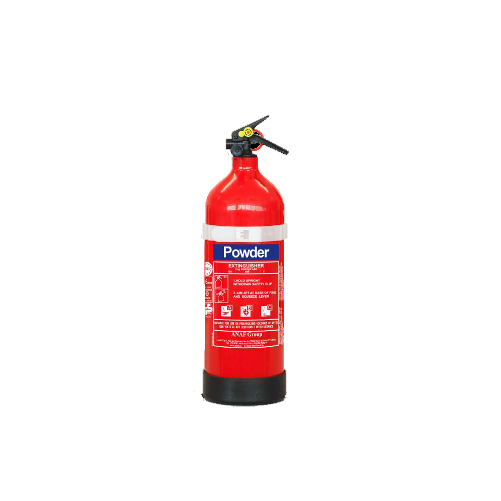 ABC POWDER FIRE EXTINGUISHERS- PS2-Y ABC 2 kg Powder - Edge Technical ...