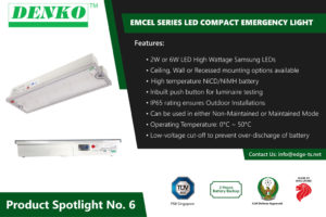 Product Spotlight No.6 - Denko Self Contained Emergency Lighting - Edge ...