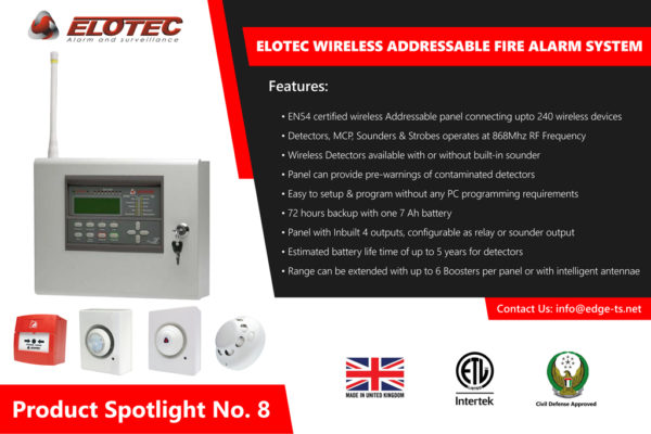 Product Spotlight No.8 – Elotec Addressable Wireless Fire Alarm - Edge ...