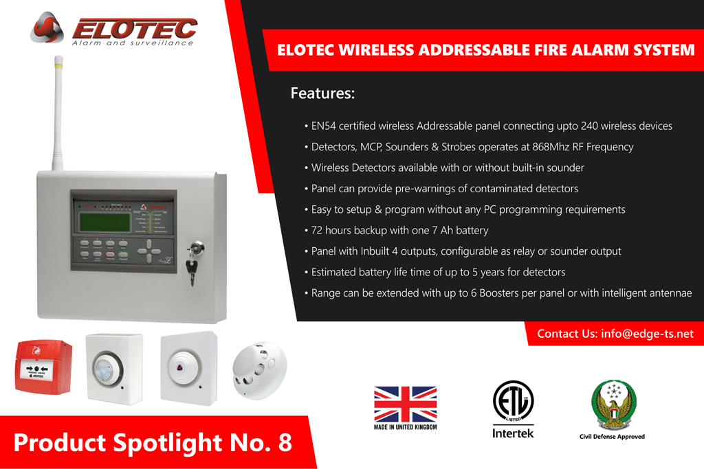 Product Spotlight No.8 – Elotec Addressable Wireless Fire Alarm - Edge ...